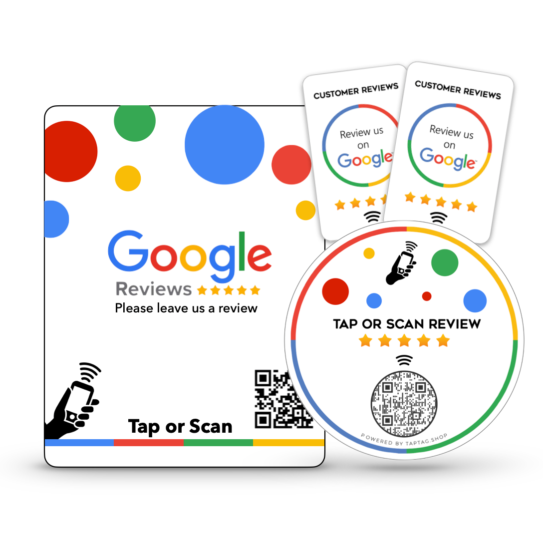 Tap Google Review Business Bundle | Package of Tap Google Products