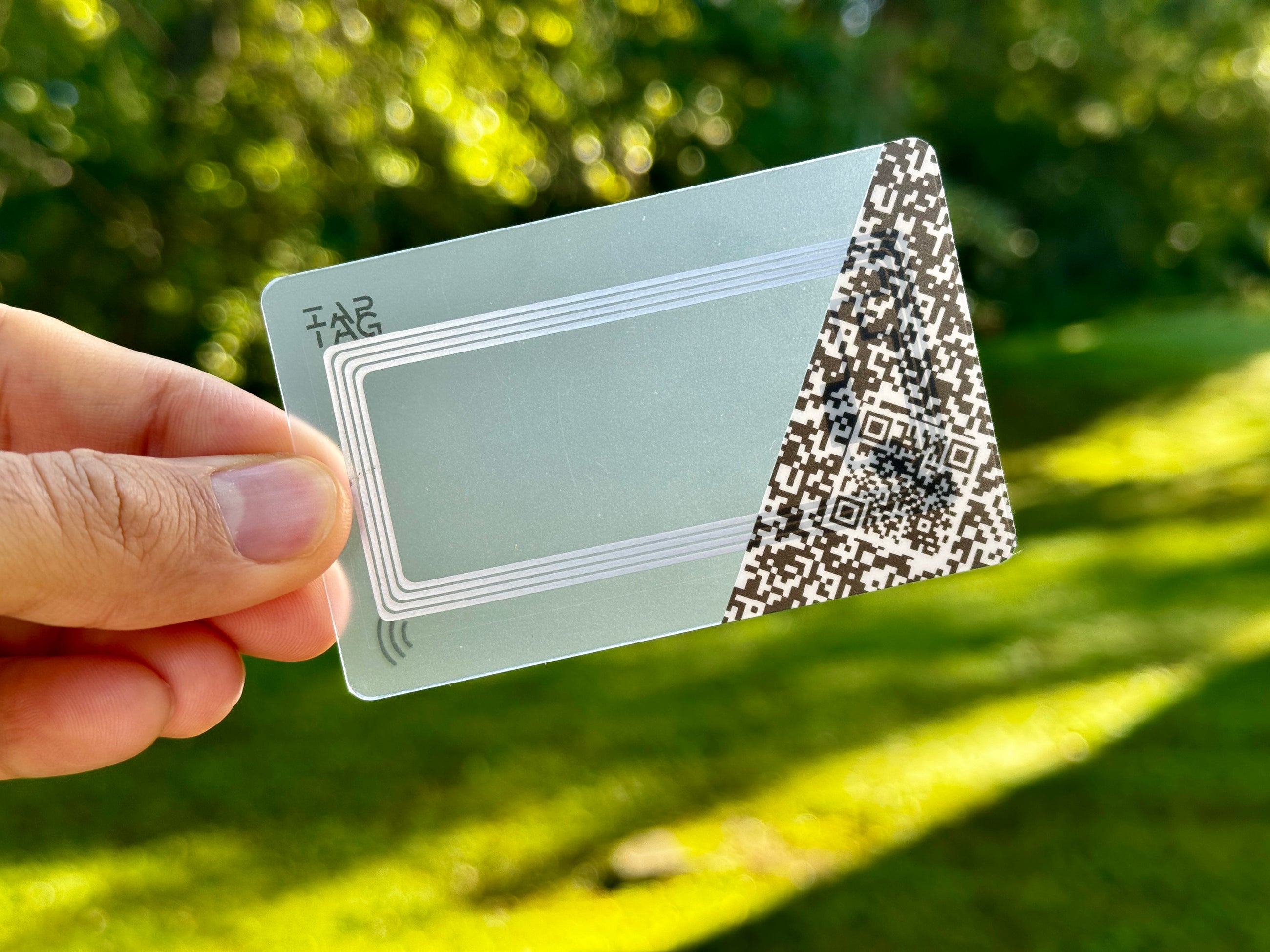 Tap Tag Starter NFC Card | Tap Business Cards with QR Code