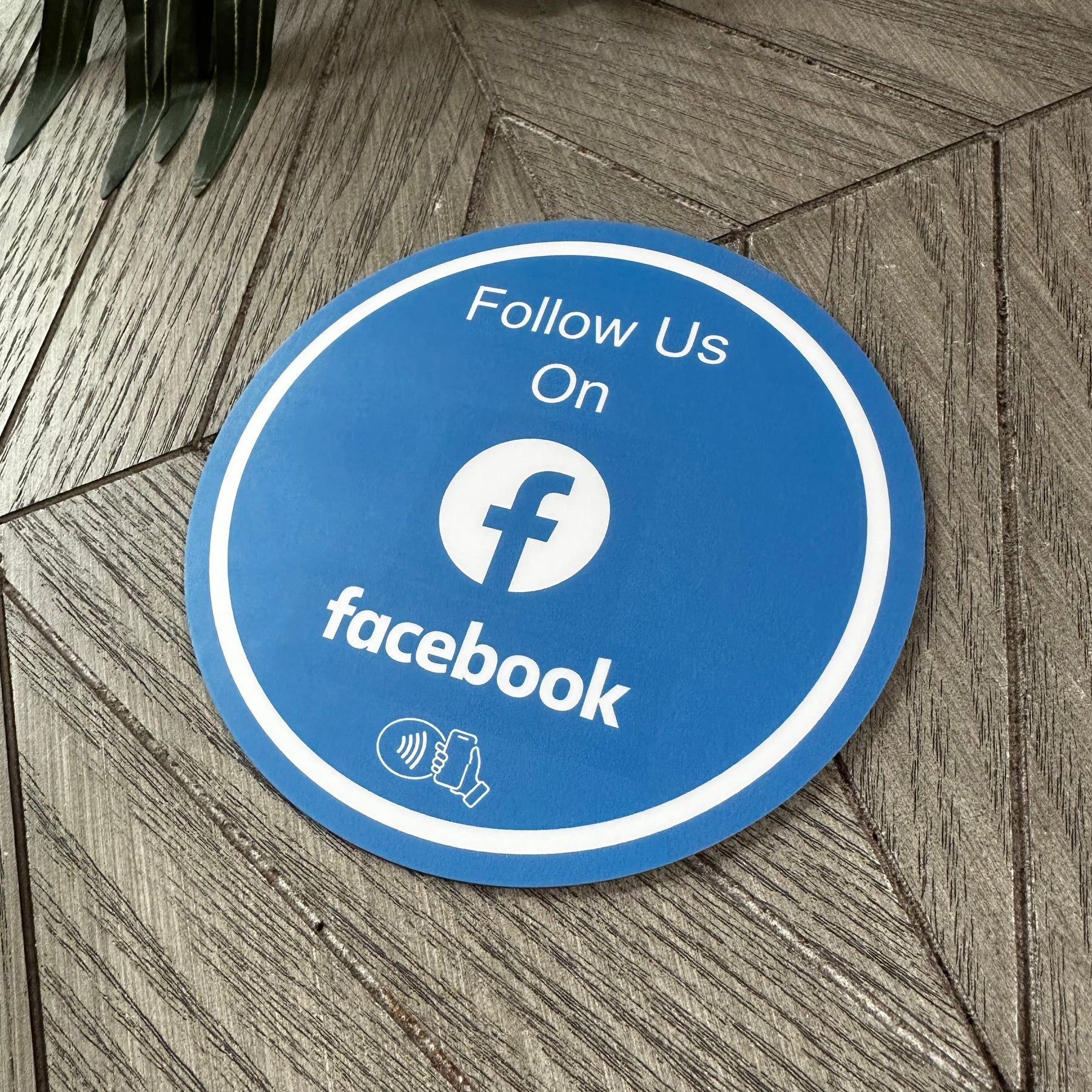 Tap Google Review Sign | Tap Tag | Sticky Counter Storefront Plates
