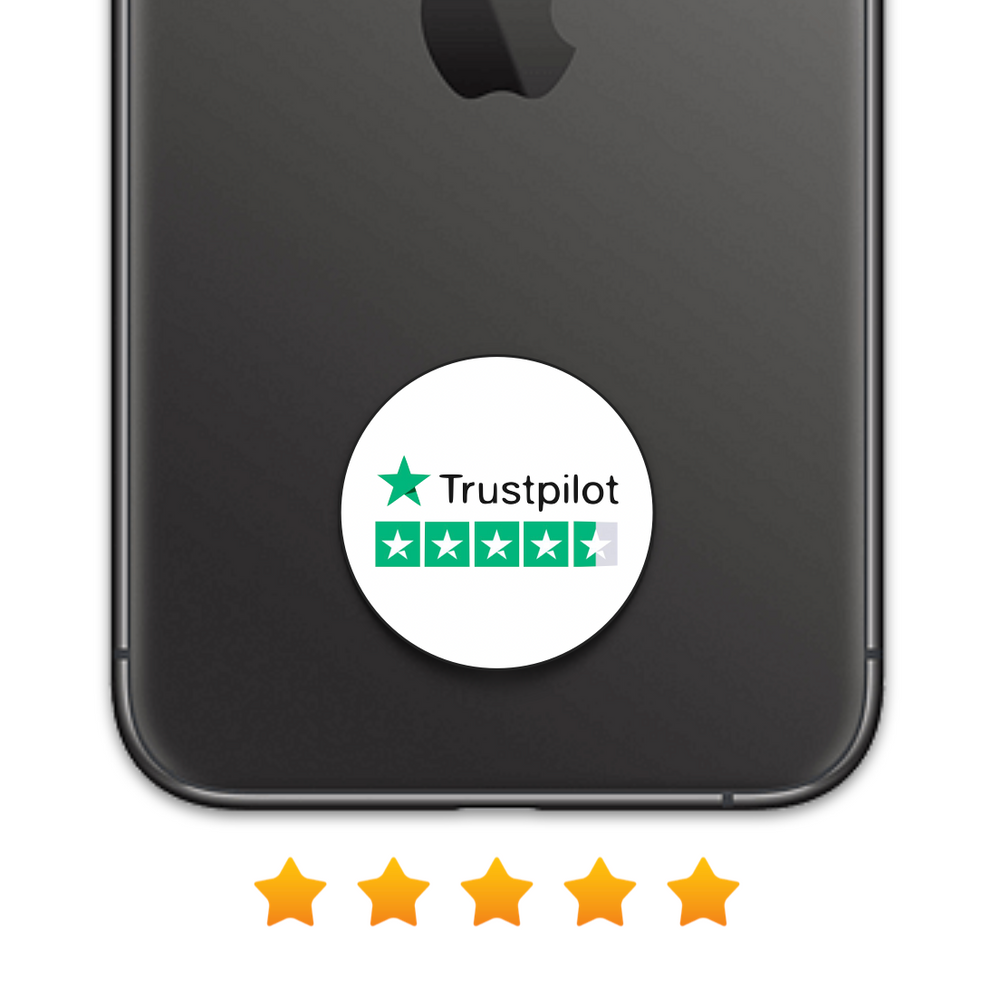 Tap Sticky Review Tag for Phone | Google, Trustpilot, Yelp Reviews