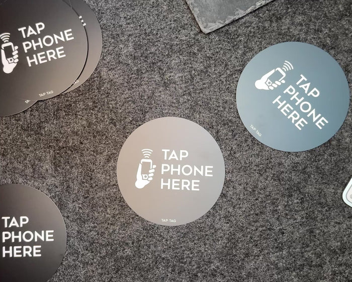 Multipack Tap NFC Signs for Chairs & Seating | Churches & More