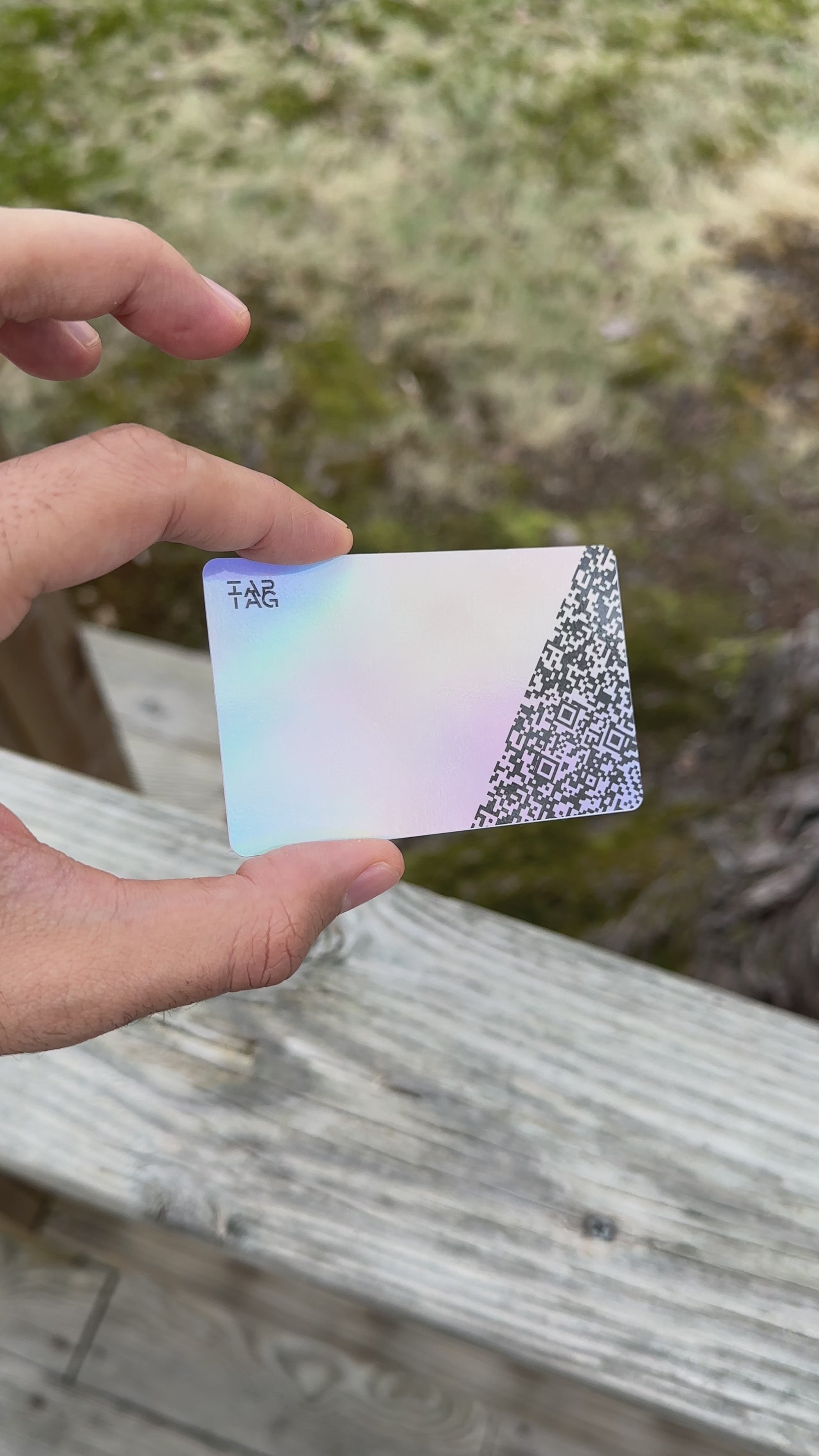 Tap Tag Starter NFC Card | Tap Business Cards with QR Code